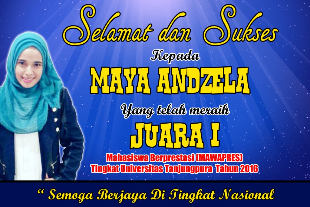 Mahasiswa FEB Raih Juara 1 MAWAPRES Tingkat UNTAN – Fakultas Ekonomi ...